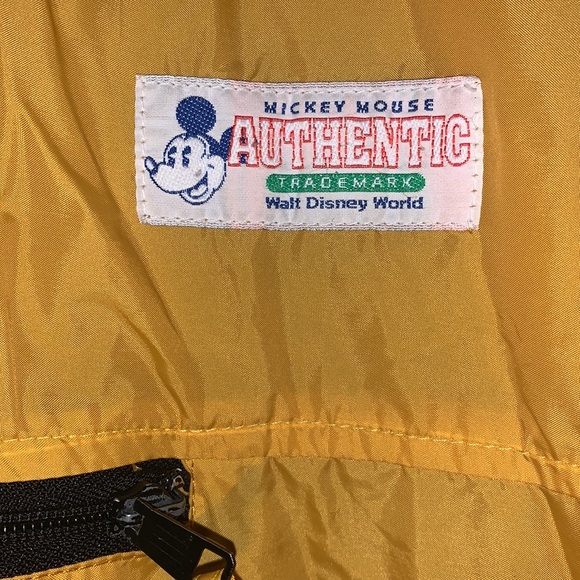 Disney Jackets And Coats Vintage Walt Disney World Zip Drawstring Rain Jacket Poshmark